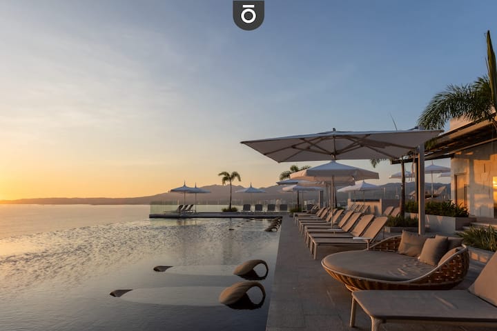 Udara 2j | 3br + Beachfront Pools, Sauna & Padel - La Cruz de Huanacaxtle