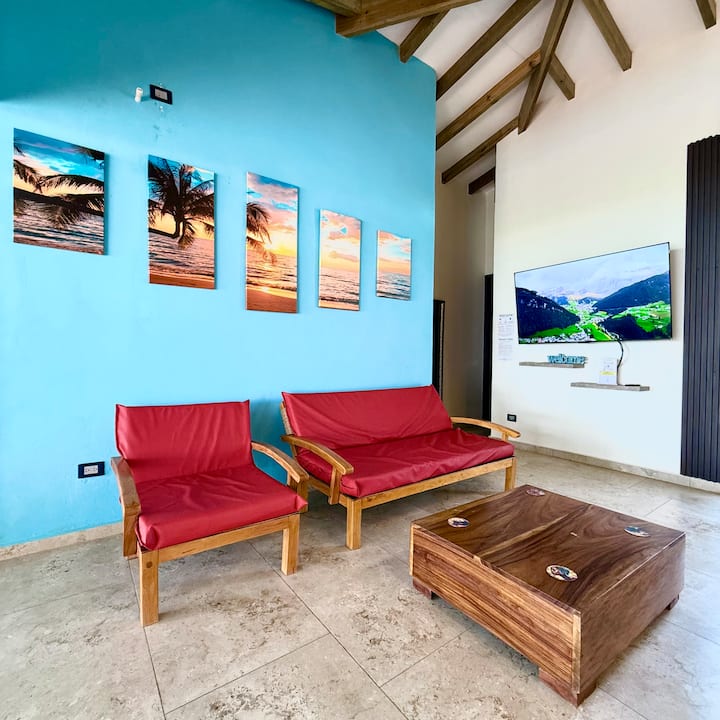 Jamaica Escape- New Beachfront House In Amatecampo - El Salvador