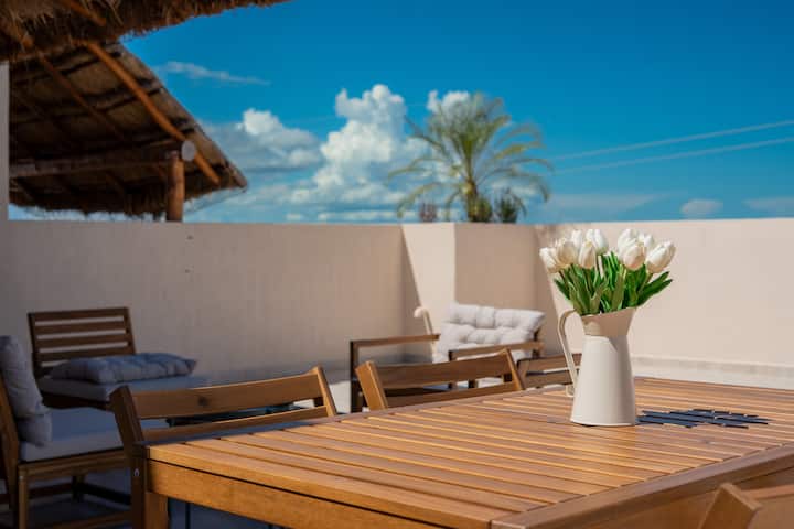 Rooftop Penthouse · Pool Access · Near Beach - Puerto Morelos