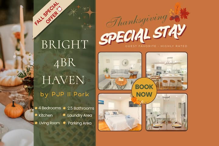 80/2 - Boston 4br | Bright Stay Near Pjp Ii Park - Boston, MA