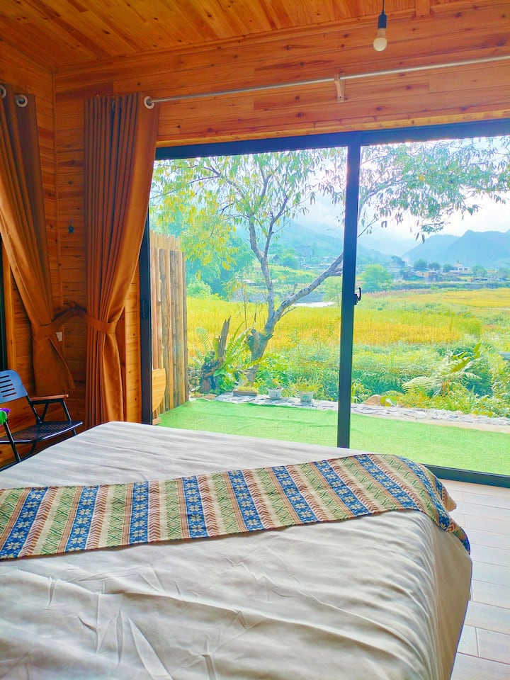 Bungalow View Suối & Ruộng Lúa - Yên Tĩnh Riêng Tư - China
