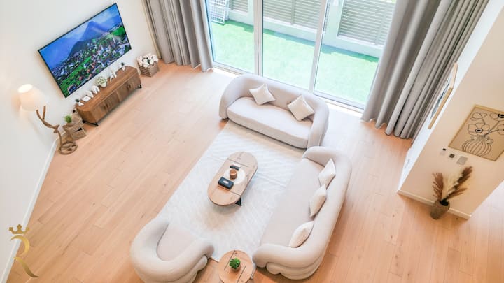 Modern 3br | Chic Coastal Escape - Abou Dabi