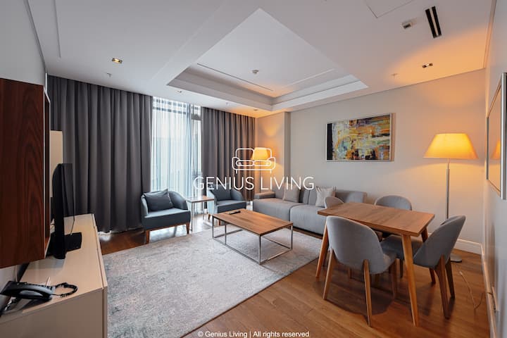 Elegant Design 2br Apt | Housekeeping | Pool | Gym - 