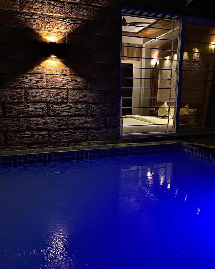2 Bhk Cottage Ii Private Pool Ii - Lonavala