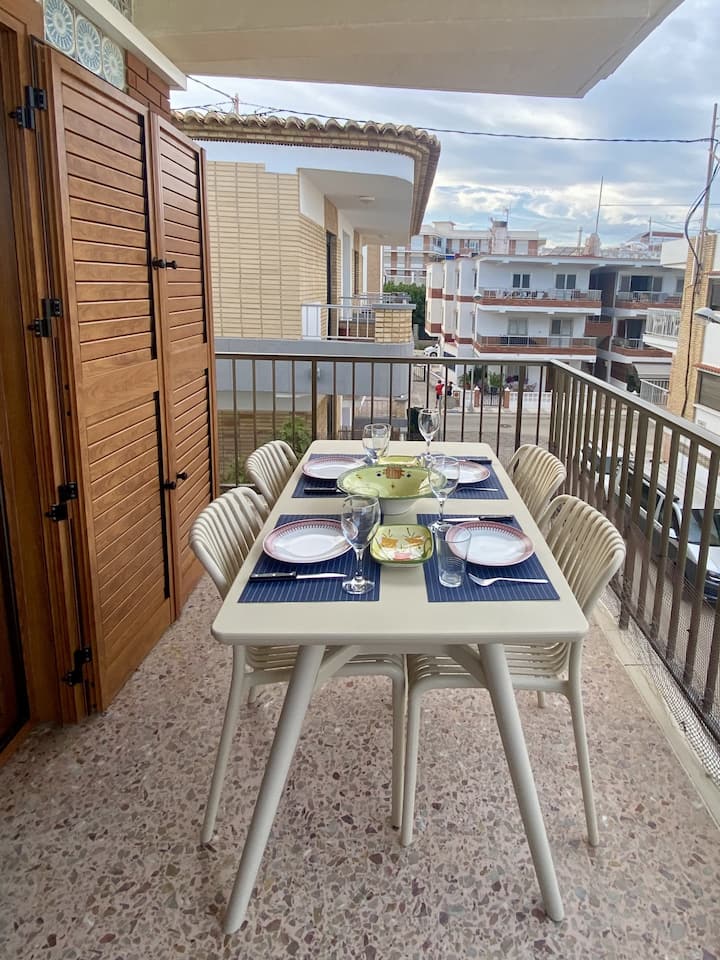 Apartamento En Oliva A 1 Min De La Playa - Oliva