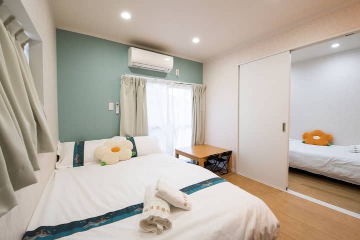 度假优选！南流山车站8分钟·1f带庭院·max4人·烧烤+做饭（厨具全）·独立卫浴  Cb0439 - Misato, Saitama