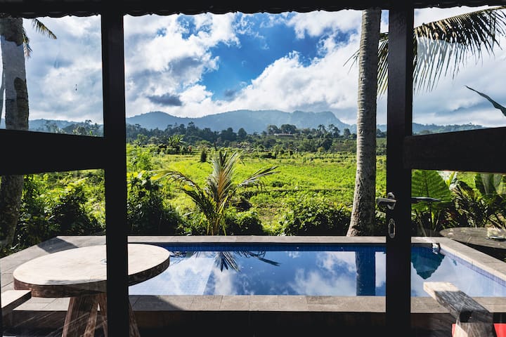 Casa Agnes Balinese Rice Fields & Mount Agung View - Sidemen