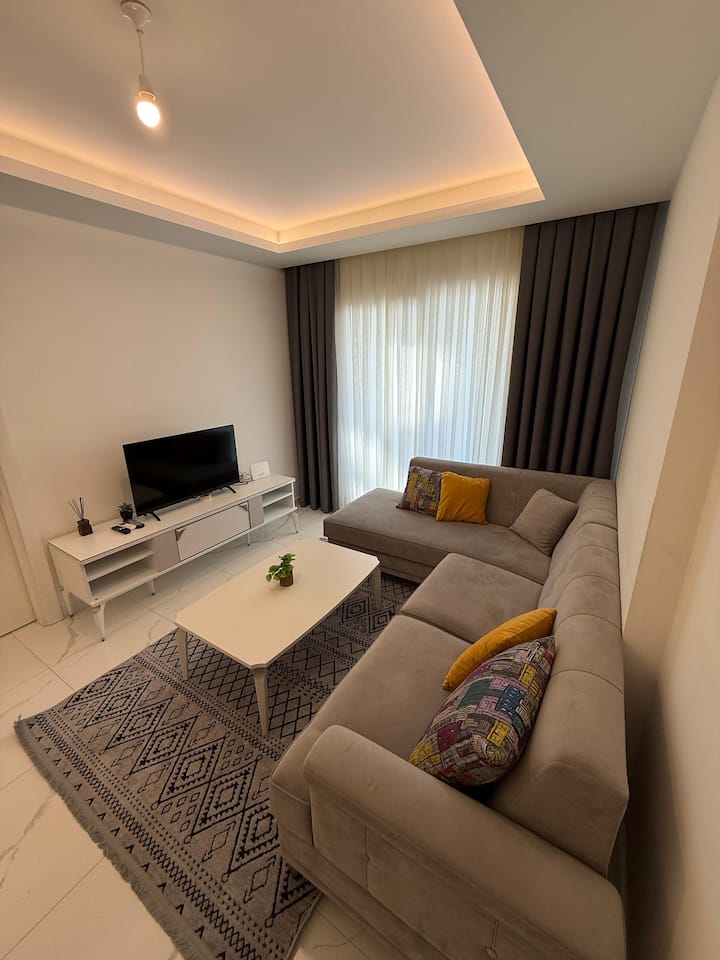 Теплая и семейная 1+1 в центре Алании - Alanya