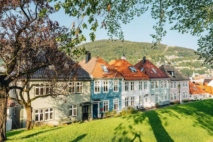 Supersjarmerende 2-roms Ved Klosterhaugen - Bergen, Norway