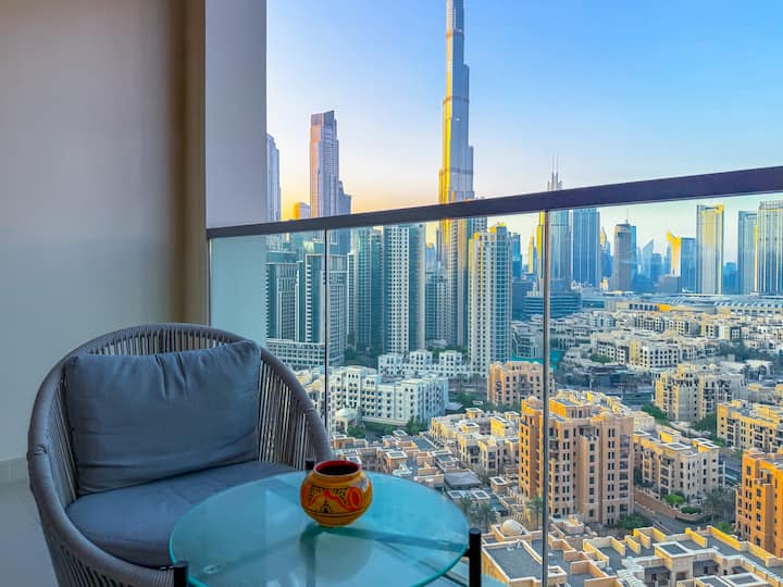 Zinnia Luxury 2bhk Bellevue Burj Khalifa View - Dubai