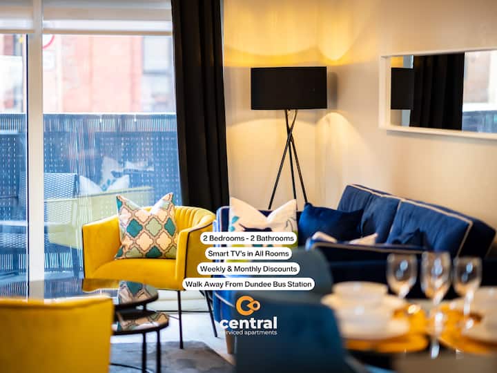 City Centre - 2 Bedrooms - 2 Bathrooms - Parking - Dundee