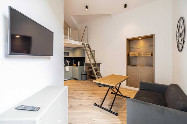 Appt En Mezzanine A/c 1ch/2p - Place Garibaldi - Nice
