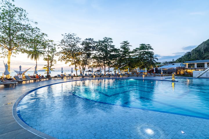 夕湾05.日落景观大床房-带泳池/步行达沙滩/大长岛/普吉岛 - Ko Yao Yai
