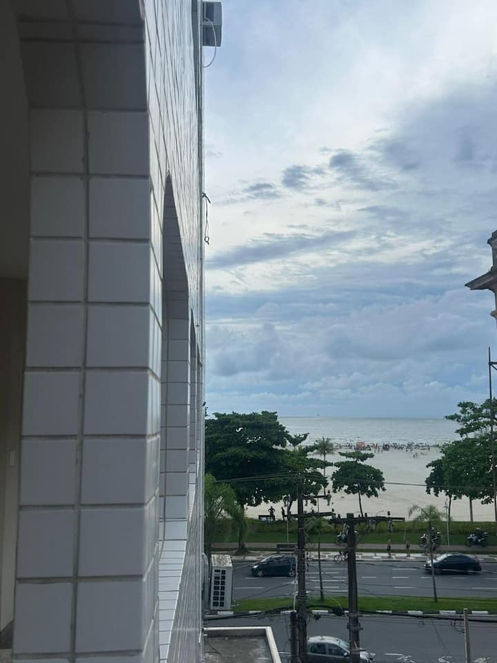 Apartamento Na Cara Da Melhor Praia De Santos - Santos