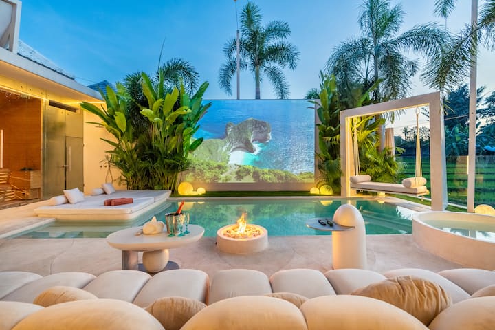Illusion: 3br Sauna, Jacuzzi, Ricefield, Canggu - Indonesia
