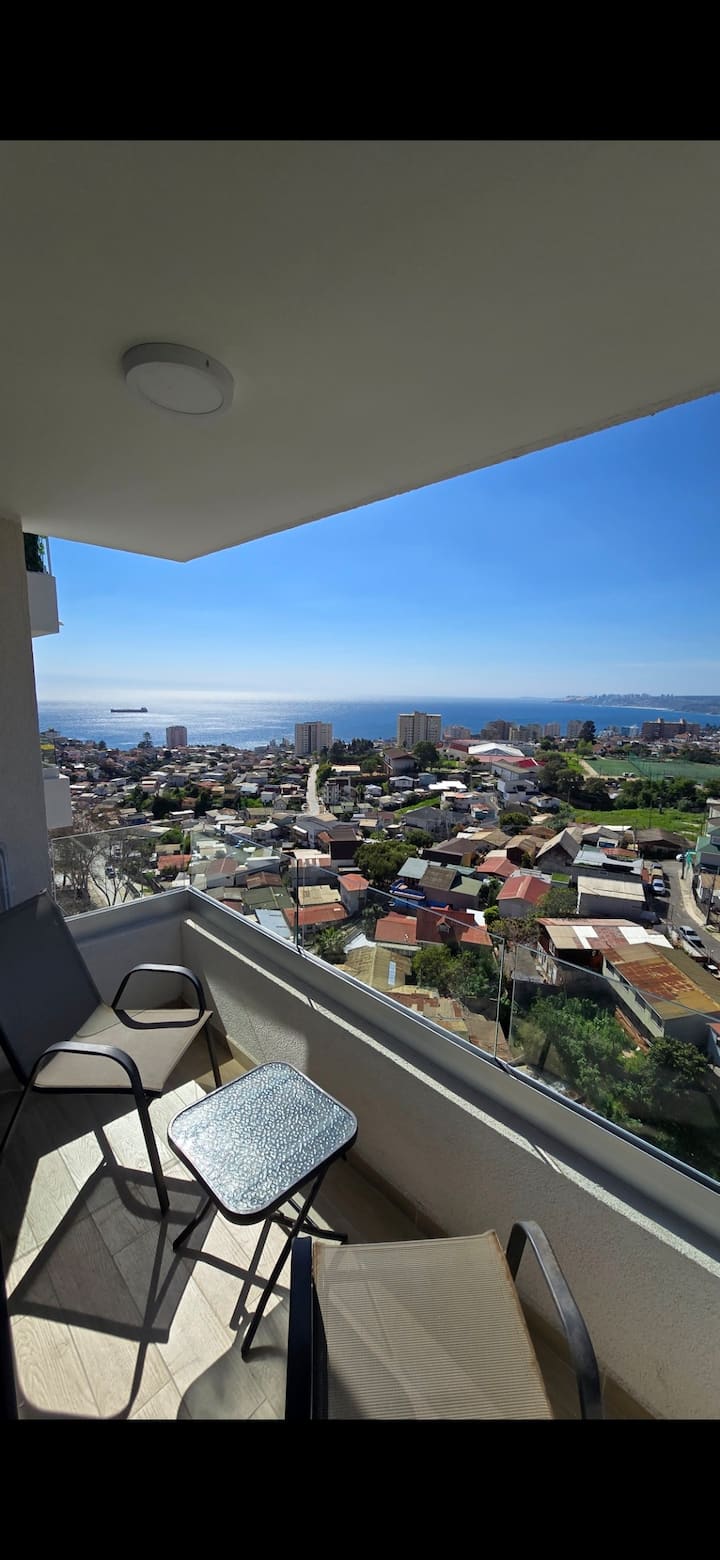 Depto. De Estreno. Hermosa Vista A Viña Del Mar. - Valparaíso