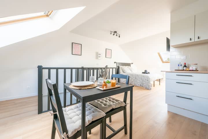 Pink Casa 159 - Studio Chic Et Très Lumineux - Saint-Quentin