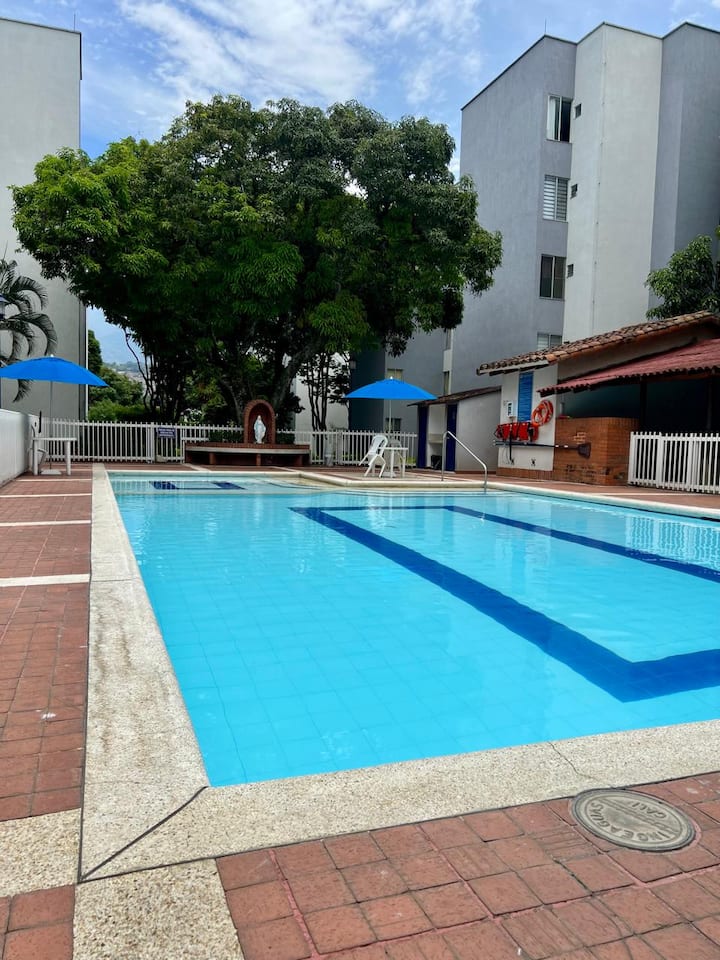 Apto 3 Hab + 2 Baños Con Piscina Y Parqueadero - Colombie