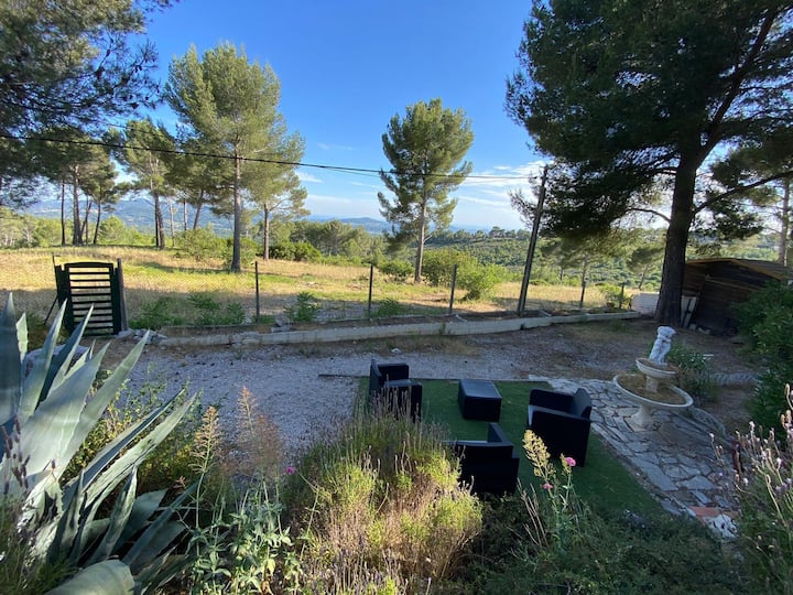 Chalet Mobile Home Au Bord De La Colline - Le Castellet