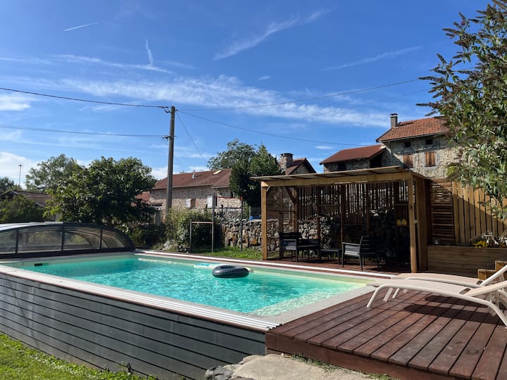 Maison De Campagne Au Cœur Des Volcans Du Velay - Haute-Loire