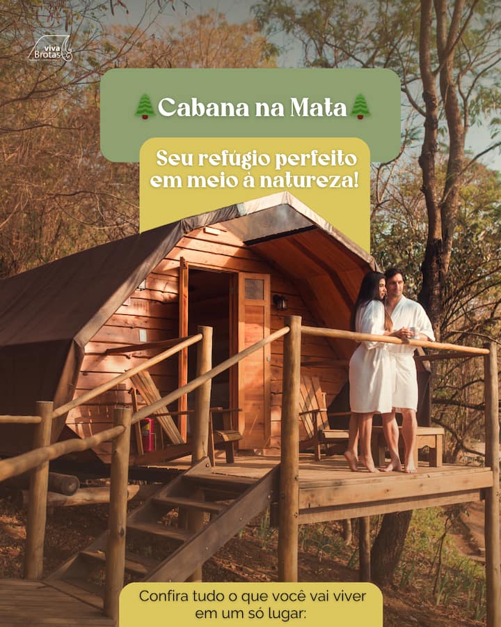 Cabana Vip Refeições & Passeios Inclusos - Brotas