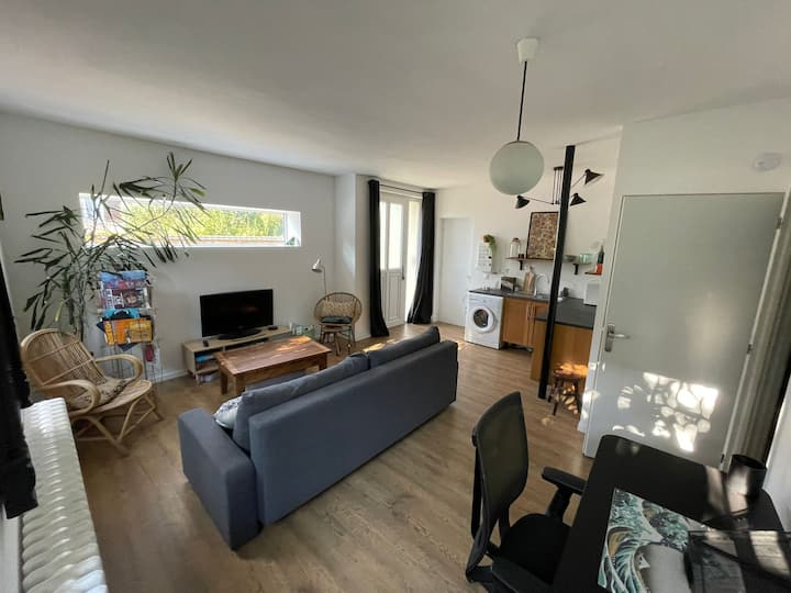 Charmant T2 Avec Jardin, Proche Du Centre-ville - Bourgoin-Jallieu