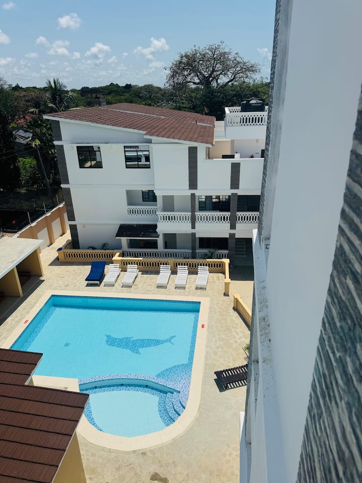 Tidescape, 1br With Pool, Fan Next To Diani Beach - Diani Beach