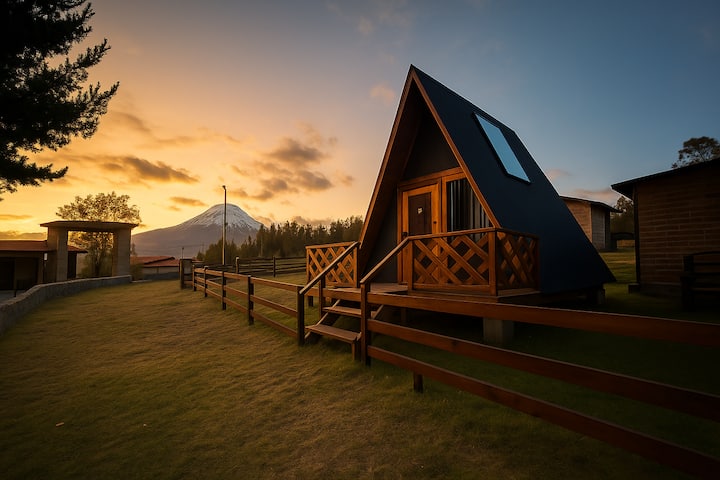 Glamping Con Hermosa Vista Al Volcán Chimborazo. - Chimborazo