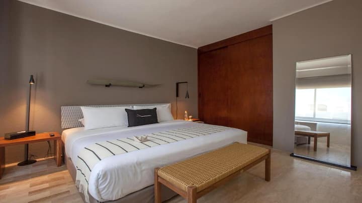 Room+wifi+pool+tv+ac+parking+jacuzzi+bbq@mazatlán - Mazatlán