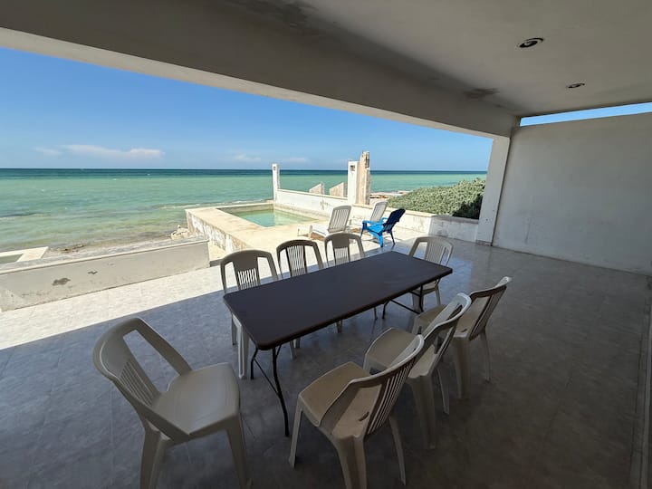 Loli 2 Casas Juntas Playa Frente Al Mar 2 Albercas - Yucatán
