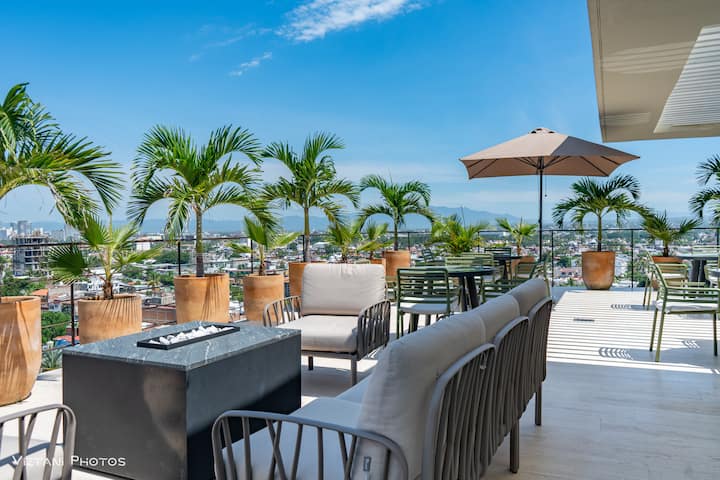 Departamento Con Vista A La Montaña Y Al Mar - Puerto Vallarta