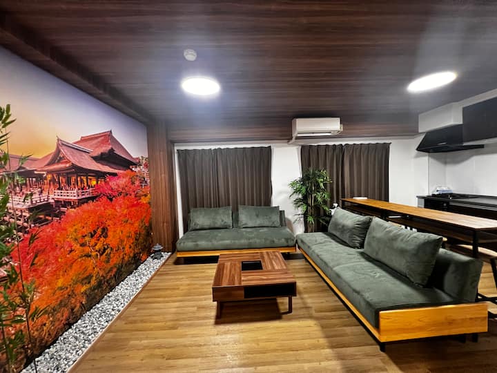 4m To Sta! Direct To Usj & Namba | Max 6 | 53㎡ - Japan