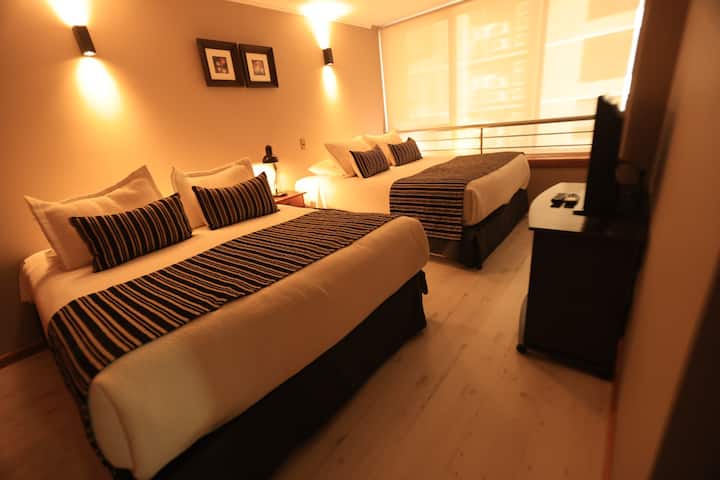 Moderno Departamento Para 5 Personas - 1habitacion - Temuco