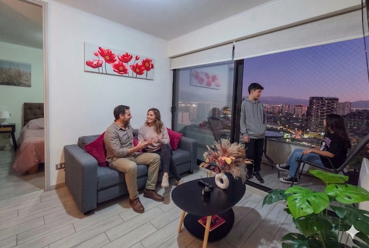 2 Suites, Metro, Brunch En Barrio Italia A Pasos - Santiago