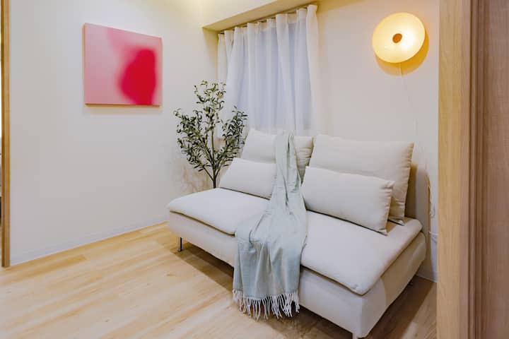 駅近1分/2ベッドルーム/最大8人/四天王寺/梅田・天王寺へ乗換なし/アクセス便利/402/new - Japan