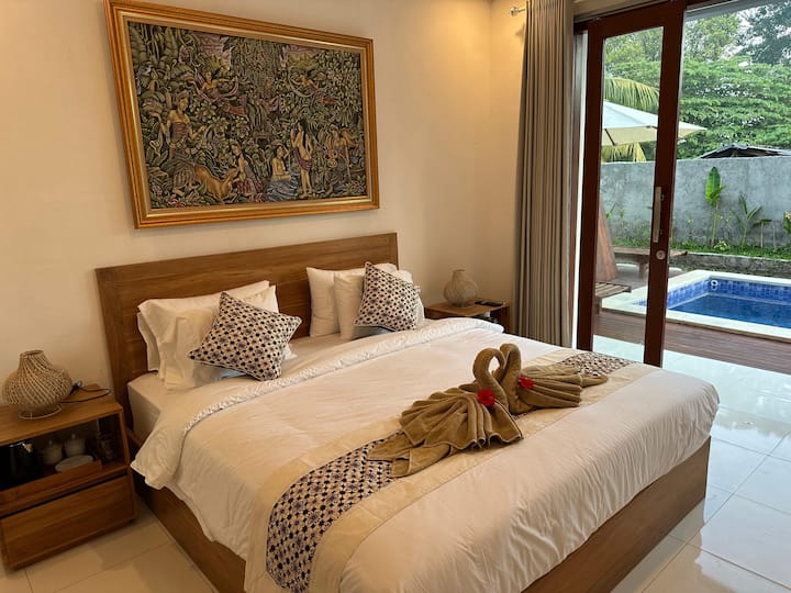 Ubud Retreat Poolside Views & Rice Terrace Bliss - Ubud