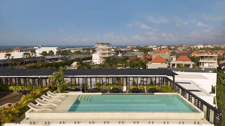 1br Apartment 403 W/tub &Balcony Near Canggu Beach - Canggu