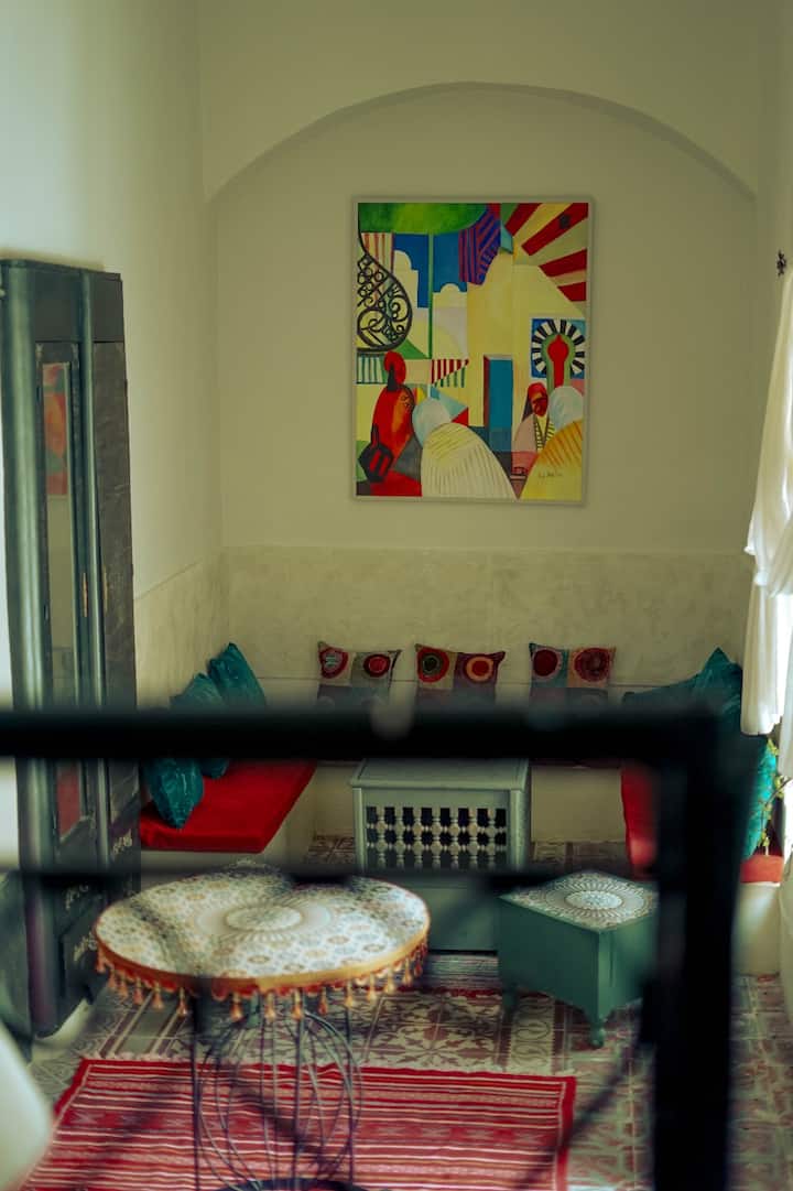 Maison D’hôtes à Sousse – Patio & Rooftop Magique - Sousse