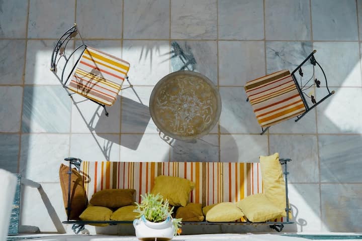 Maison D’hôtes à Sousse – Patio & Rooftop Magique - Susa