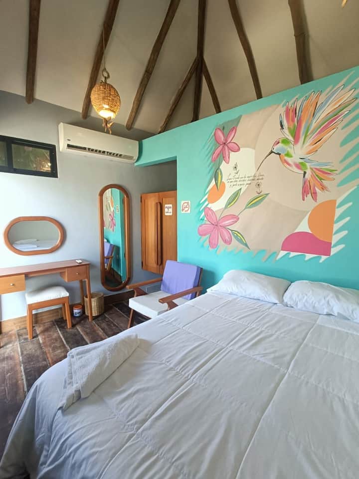 Bungalows Pixan. 
Ocean View - Cozumel