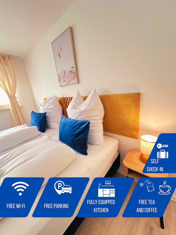 Apartment Altstadt Würzburg - Parkplatz- 5 Gäste - Würzburg