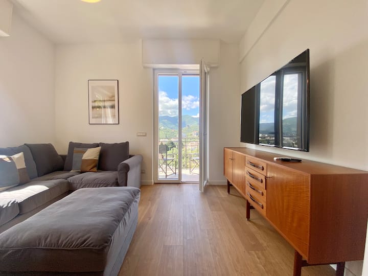 Casaviva - Terrace Apt With Parking In Rapallo - Italy