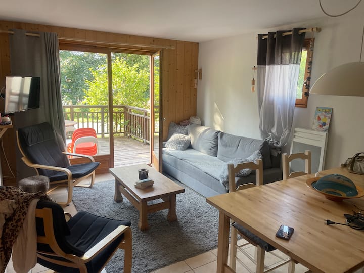 Appart 8 Pers Avec Terrasse Au Pieds Des Pistes - Albiez-Montrond