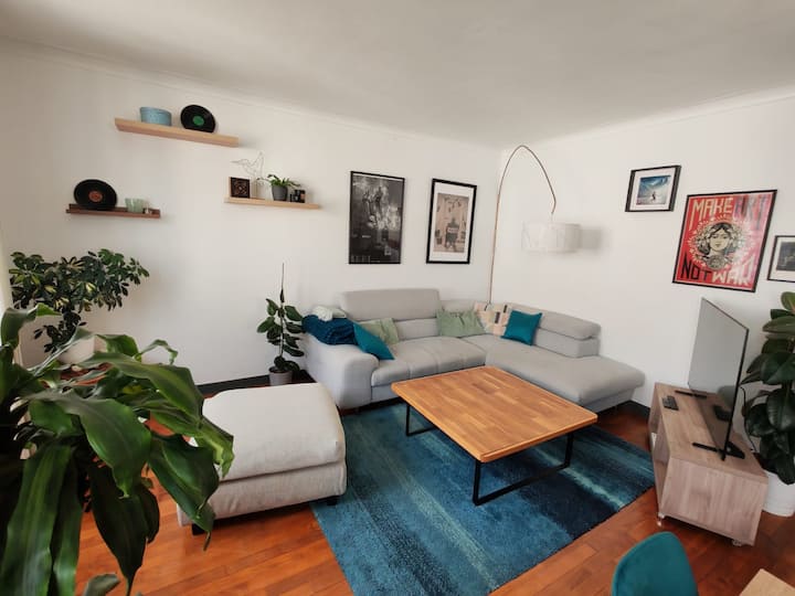 Cjs-appartement Spacieux 3 Chambres à Brest / 6p - Gare de Brest