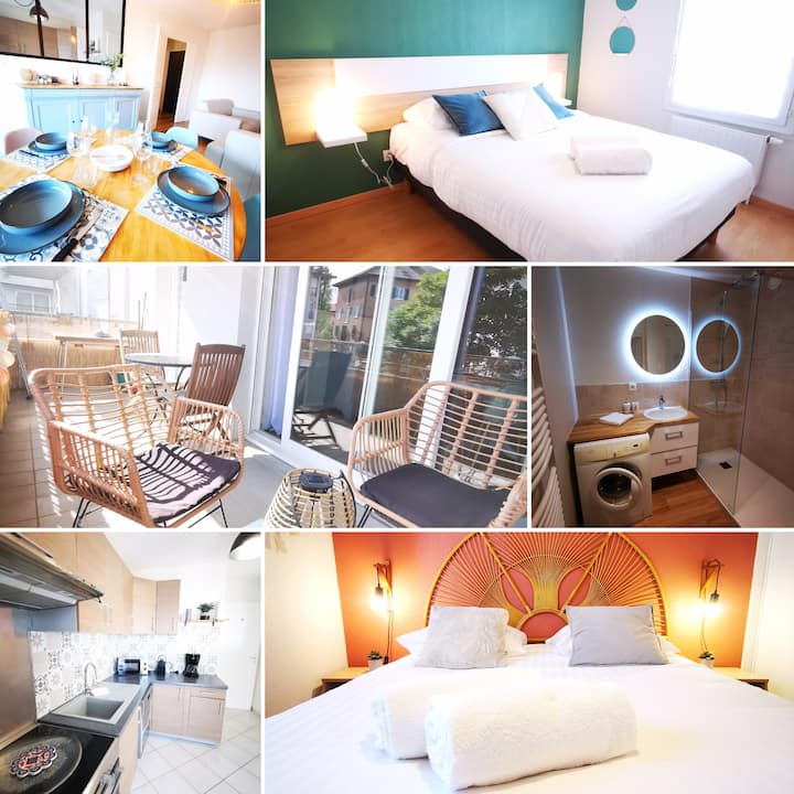 Chez Manue Et Ludo 5 Min Du Centre - Lake Geneva