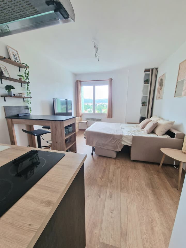 Studio Avec Vue Panoramique Et Parking - Cahors