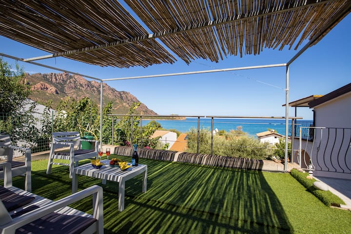 Casa Sulla Spiaggia Con Wifi E Terrazza Vista Mare - Tertenia