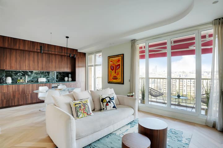 Seine View Apartment By Conciergerie Serenity - Boulogne-Billancourt