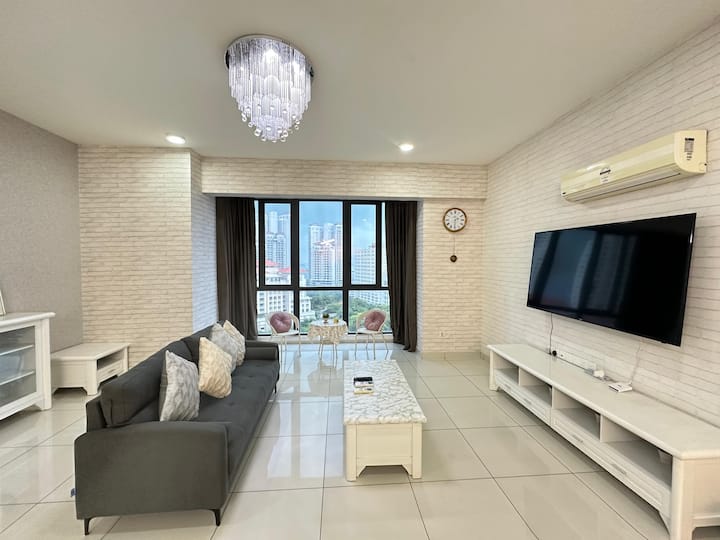 British-style Luxury 2br W Bathtub | Jazz Suite - Tanjung Bungah