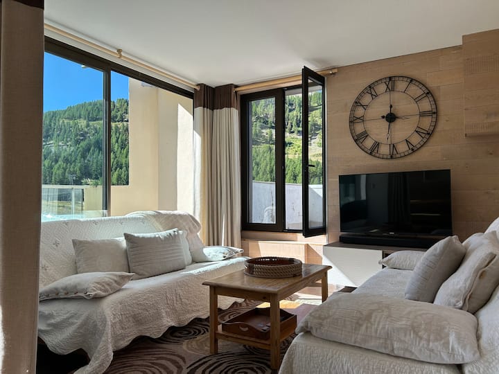 Rare Appart. 60m2 Chaleureux Sur Les Pistes+garage - Isola